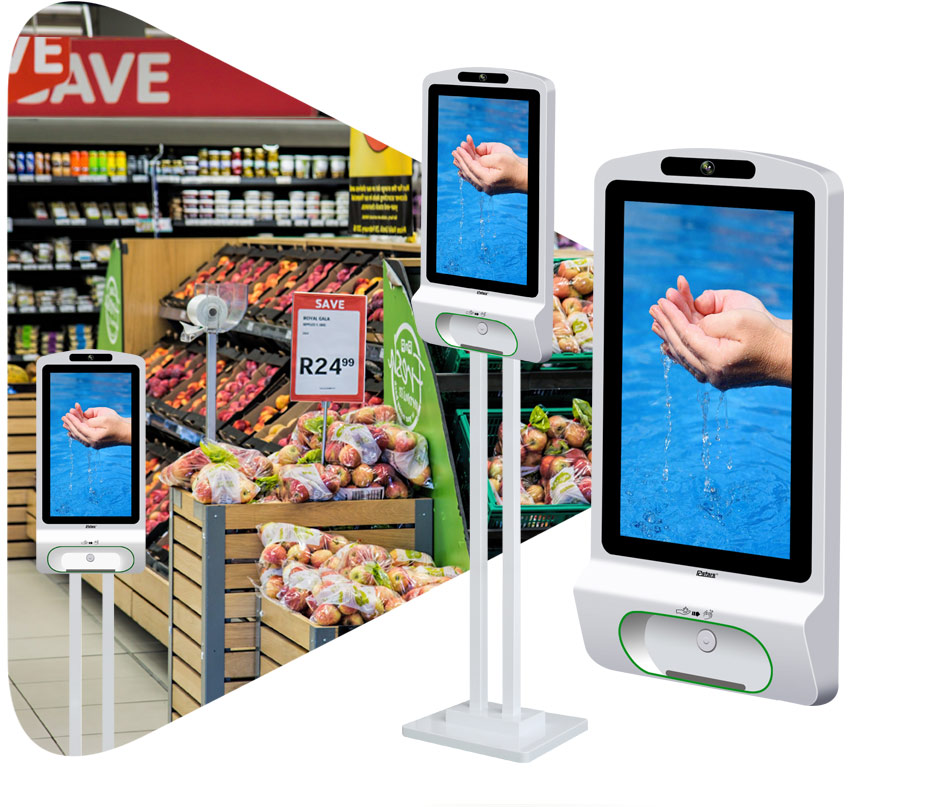 Hand Sanitizer Kiosk - humanKIOSK